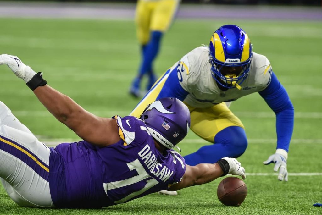 Minnesota Vikings Vs Los Angeles Rams Match Player Stats